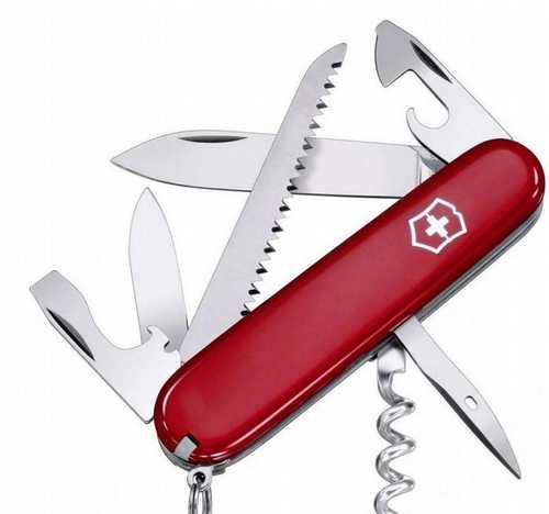 Нож Victorinox Camper 1.3613 (пила/штопор) Красный