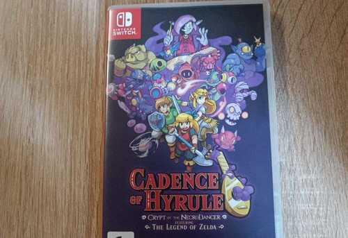 Cadence of hyrule. Картридж для Nintendo switch