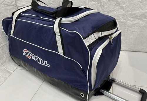 Хоккейный баул спортивная сумка на колёсах