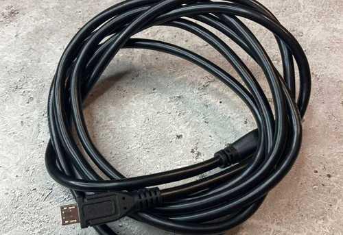 Micro USB кабель 180 см толстый провод новый