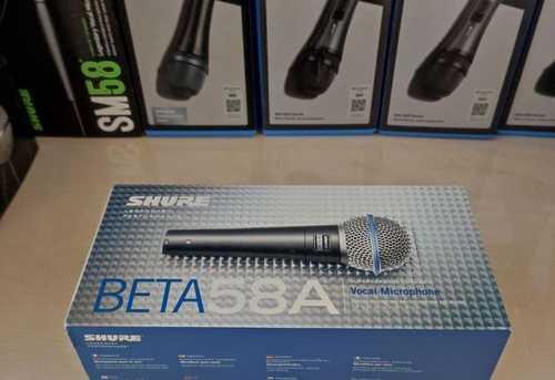 Вокальный микрофон Shure Beta 58A Оригинал