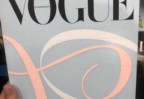 Новый журнал vogue скандивания - август