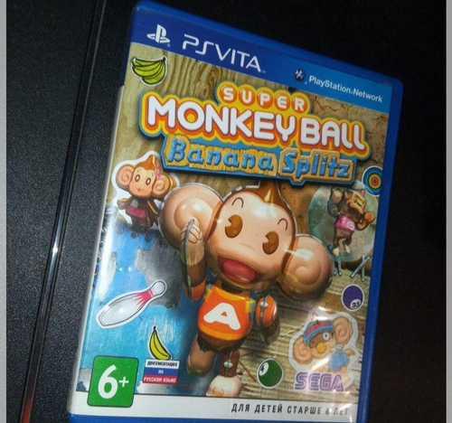 Игра для PS Vita Super Monkey Ball Banana Splitz