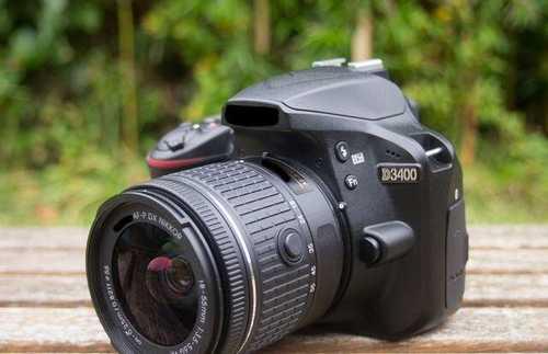 Цифровой фотоаппарат Nicon D3400