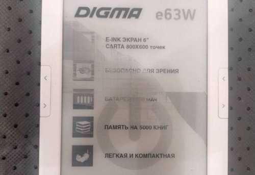 Электронная книга Digma e63W