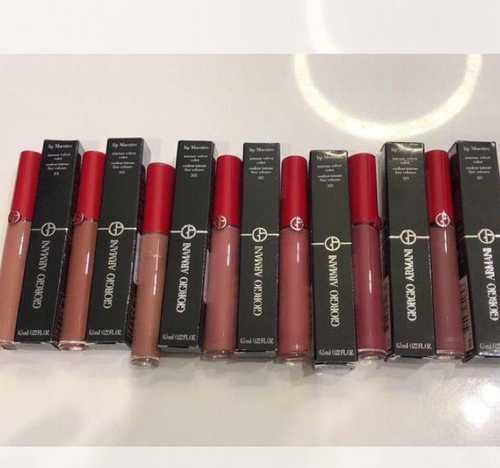 Armani помада LIP maestro, LIP power, блеск