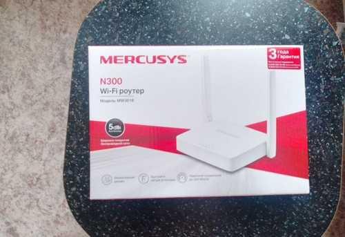 Wifi роутер mercusys N300