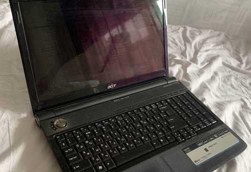 Ноутбук 16" Acer Aspire 6930G, 250 ГБ, Core 2 Duo T5800, RAM 3 ГБ, GeForce 9300M GS 0.25 ГБ