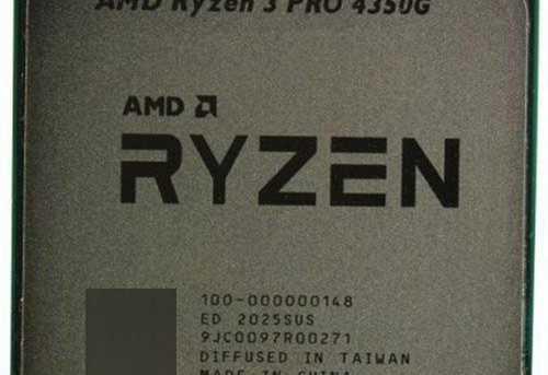 Процессор Soc-AM4 AMD Ryzen 3 PRO 4350G OEM (100-0