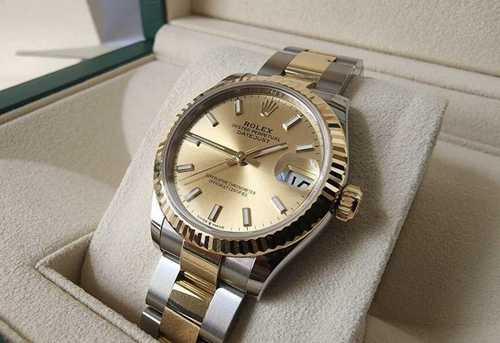 Часы Rolex Datejust 36mm Gold Dial