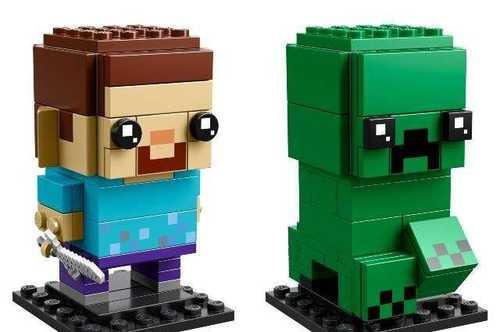 Lego Minecraft 41612 Steve & Creeper BrickHeadz