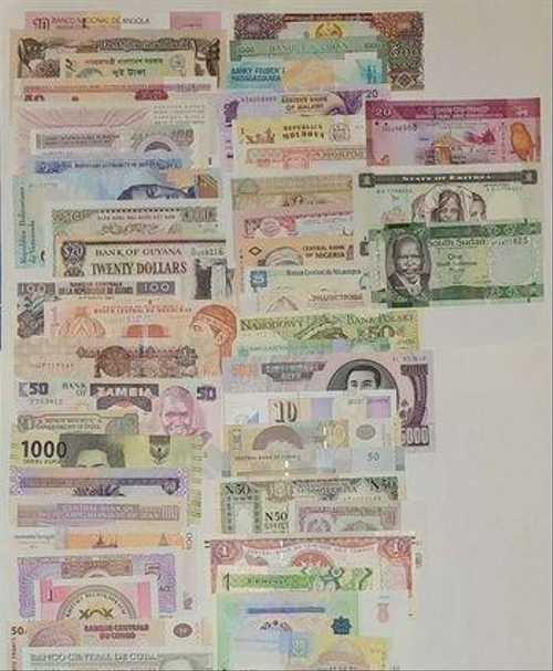 Банкноты 50 стран мира