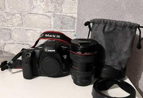 Фотоаппарат Canon EOS 5D mark lll с обьективом