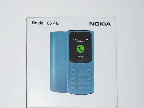 Кнопочный телефон Nokia 105 4g