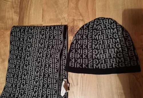 Bikkembergs комплект шапка и шарф на мальчика