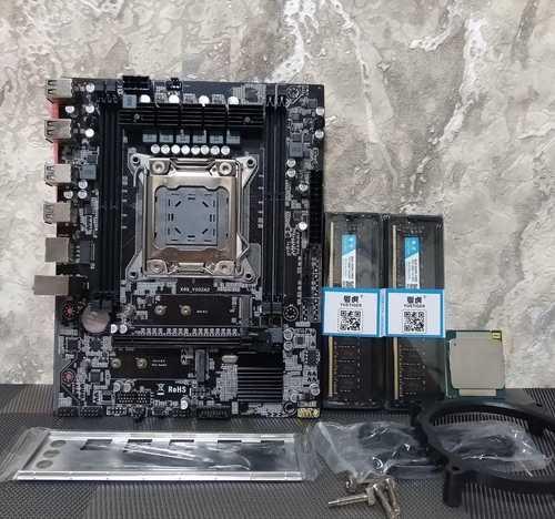 Комплект на X99. Xeon 12/24   плата   16гб DDR4