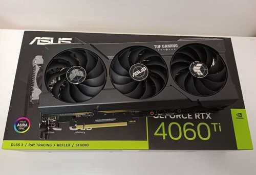 Видеокарта RTX 4060 Ti Asus TUF Gaming (NEW)