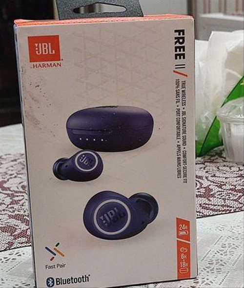 Блютуз наушники jbl free 2