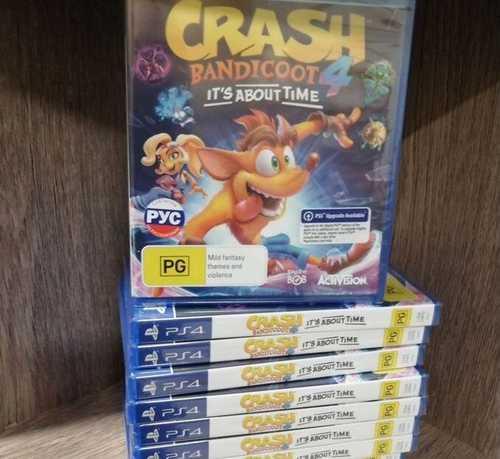 Игры на ps4 Crash Bandicoot 4 Its About Time Москва | Игровые приставки ...