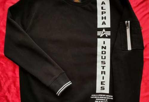 Свитшот Alpha Industries оригинал