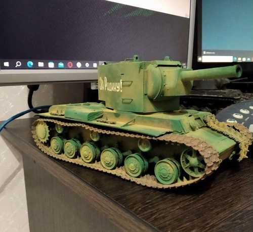 Модель танка кв-2