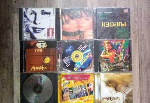 Лазерные диски с музыкой из 90-х и начала 2000х