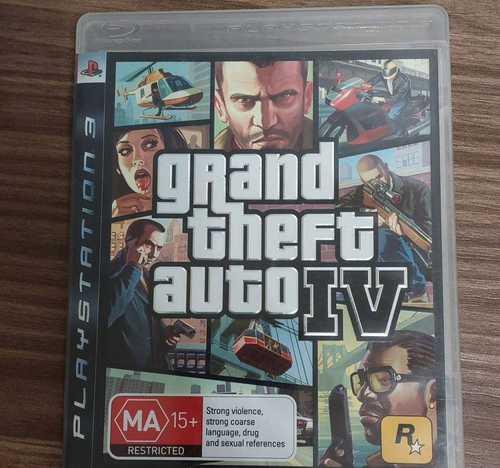 Grand Theft Auto IV для PS3