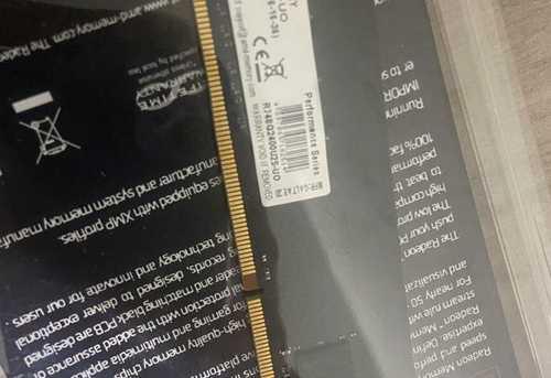 AMD Radeon R7 DDR4 - 1x 8гб 2400мгц