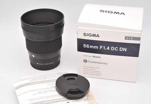 Sigma 56 mm F1.4 Canon EF-M