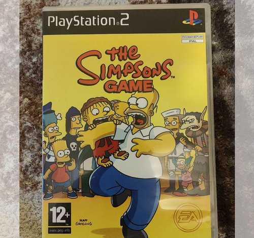 Игра для PS2 The Simpsons game