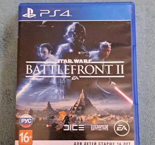 Star wars battlefront 2 ps4 диск