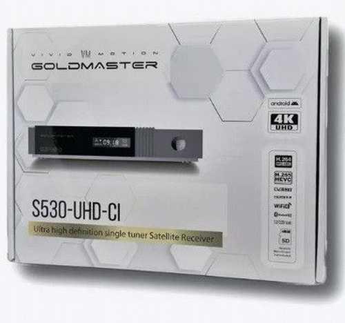 Спутниковый ресивер GoldMaster SR-530-UHD CI , S2X