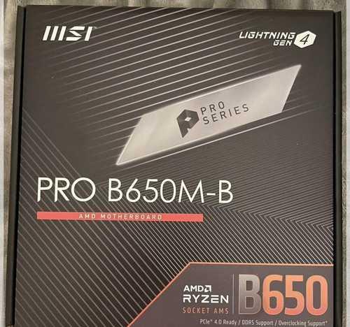 Msi pro b650m-b