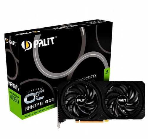 Видеокарта Palit GeForce RTX 4060 infinity 8Gb