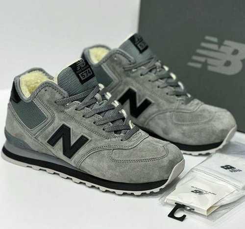 Кроссовки New Balance 574 с мехом