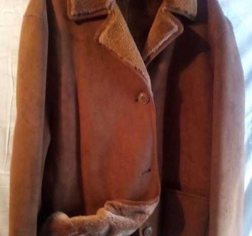 Дубленка женская 48 50 бу