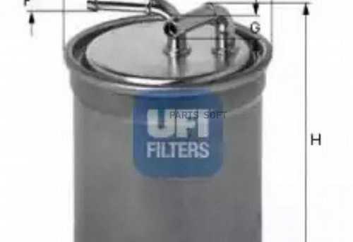 UFI 2443700 Фильтр топливный VAG A1/fabia/roomster
