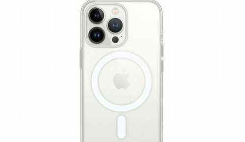 Чехол MagSafe iPhone 13 Pro Max прозрачный