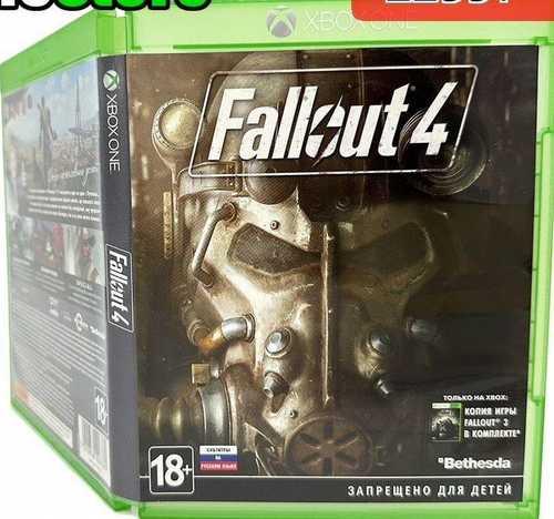 Fallout 4 (Xbox ONE, русские субтитры) б/у