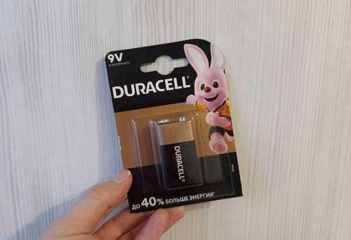 Батарейки duracell 9V. 6LR61