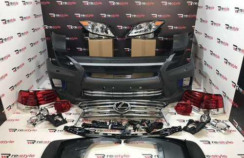 Рестайлинг Lexus LX570 c 07-12 в 12-15 N1799