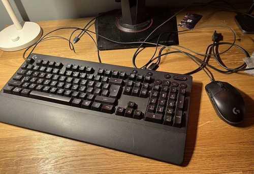 Комплект Logitech g213 и g102