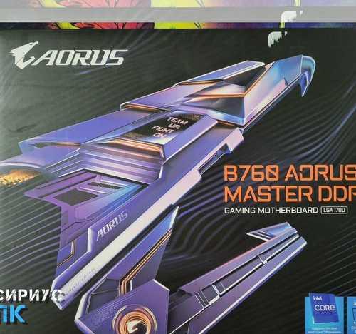 Новая Gigabyte B760 Aorus Master