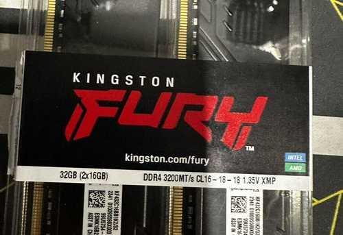 Оперативная память Kingston fury Beast/32