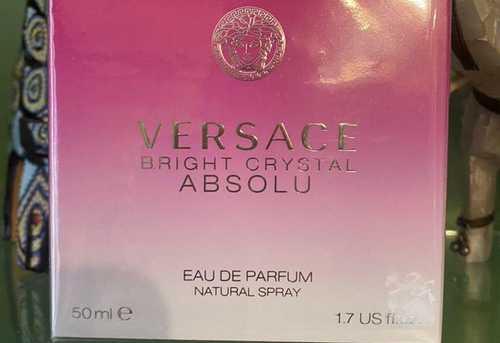 Versace bright crystal absolu 50 мл edp