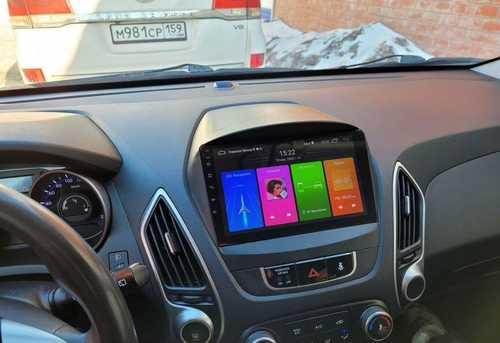 Android магнитола для Hyundai IX35, есть Teyes
