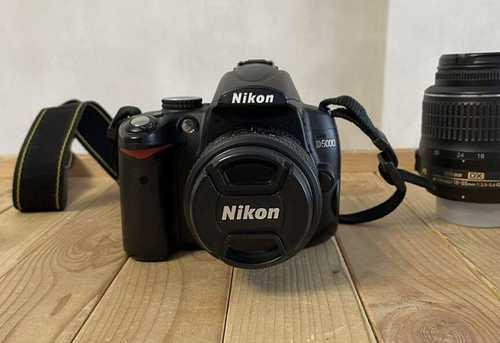 Зеркальный фотоаппарат nikon d 5000