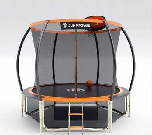 Батут Jump Power 10 ft Pro Inside Basket Orange