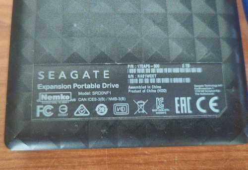 USB HDD Seagate Expansion 1 Tb