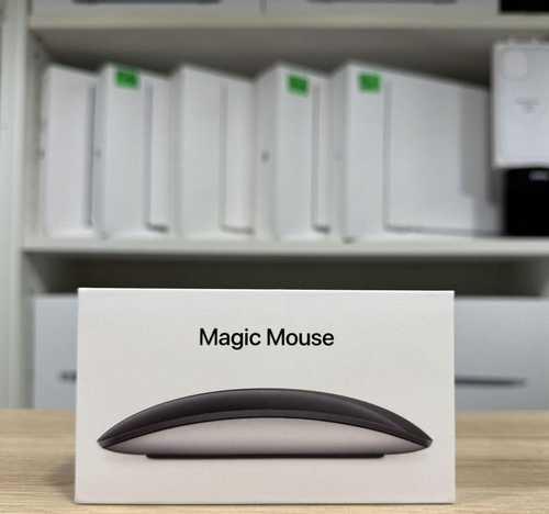 Мышь apple magic mouse 3 black хорошая